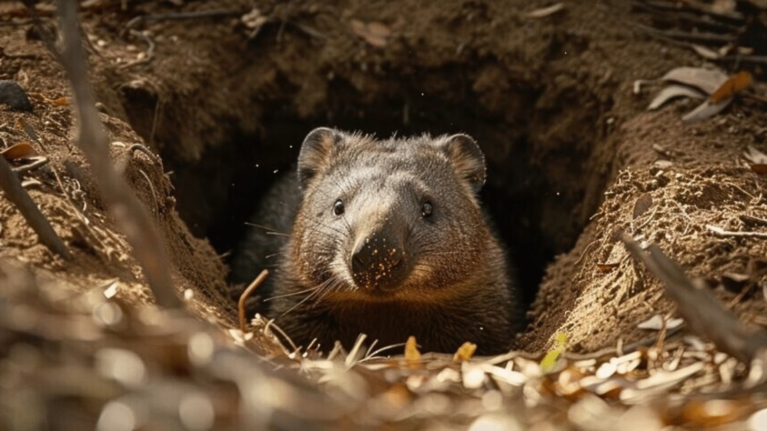 Meet the Wombat – Australia’s Adorable Engineer That Poops Cubes