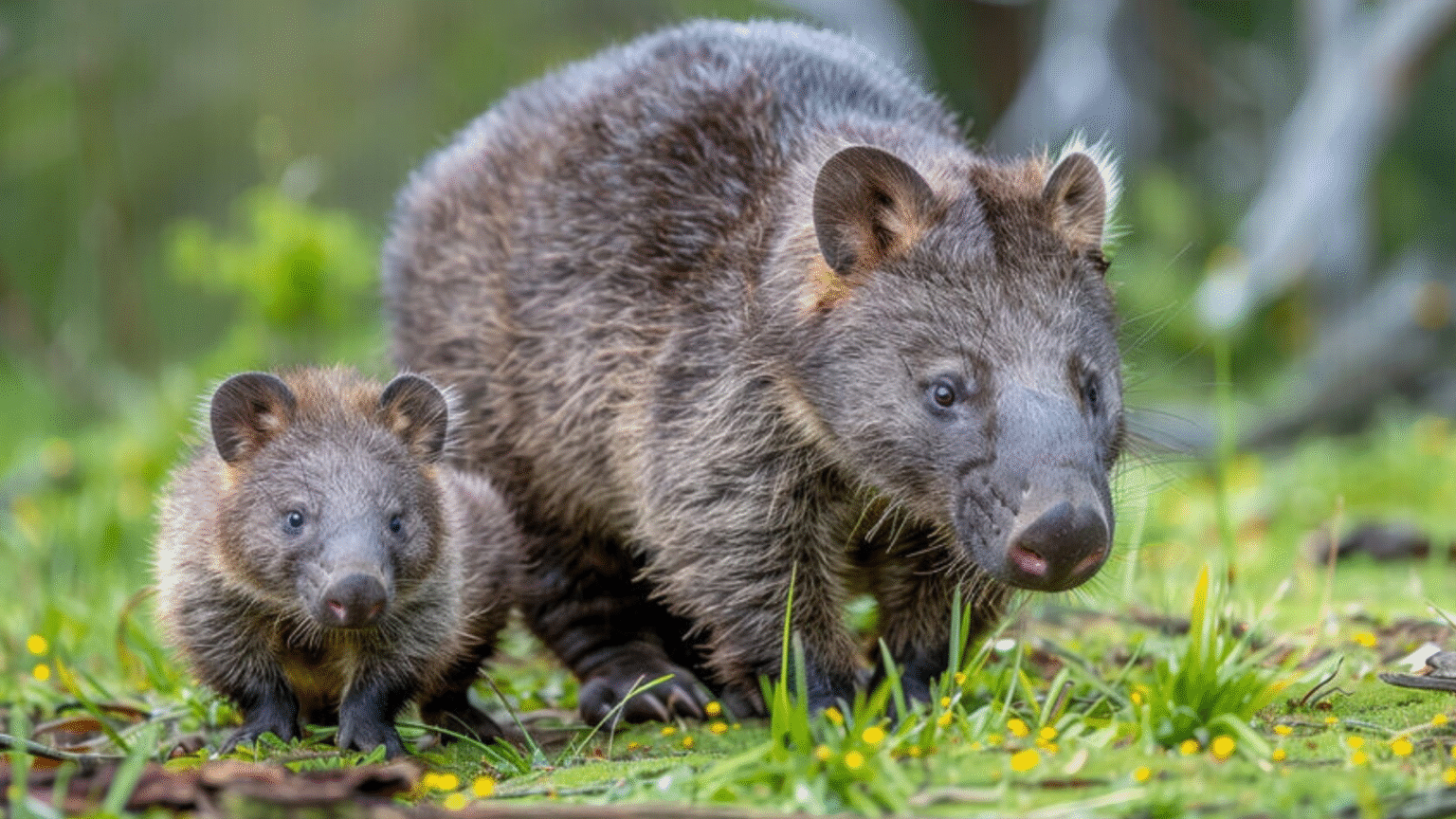 Meet the Wombat – Australia’s Adorable Engineer That Poops Cubes